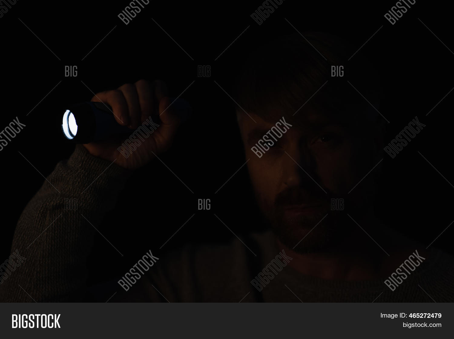 Man Darkness Looking Image & Photo (Free Trial) | Bigstock