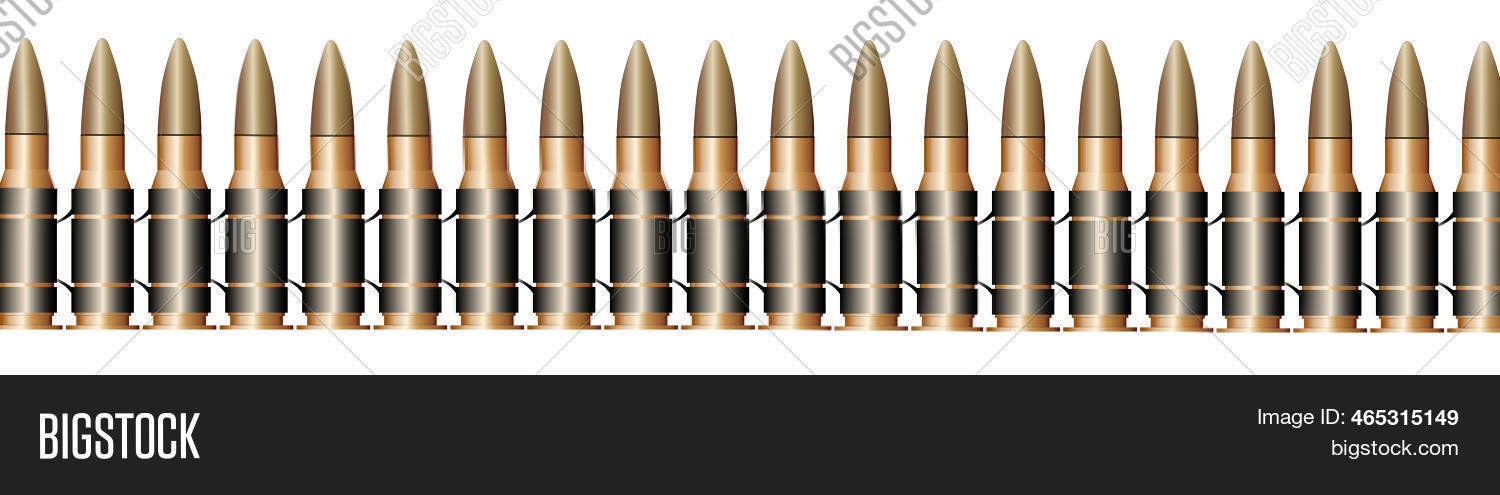 Bullet Belt Isolated Image & Photo (Free Trial) | Bigstock