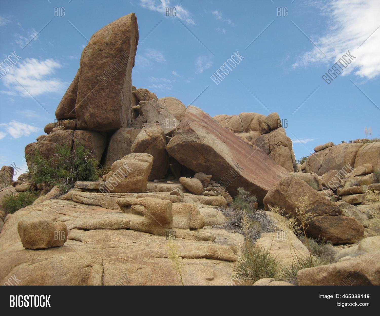 Huge Boulder Broken Image & Photo (Free Trial) | Bigstock