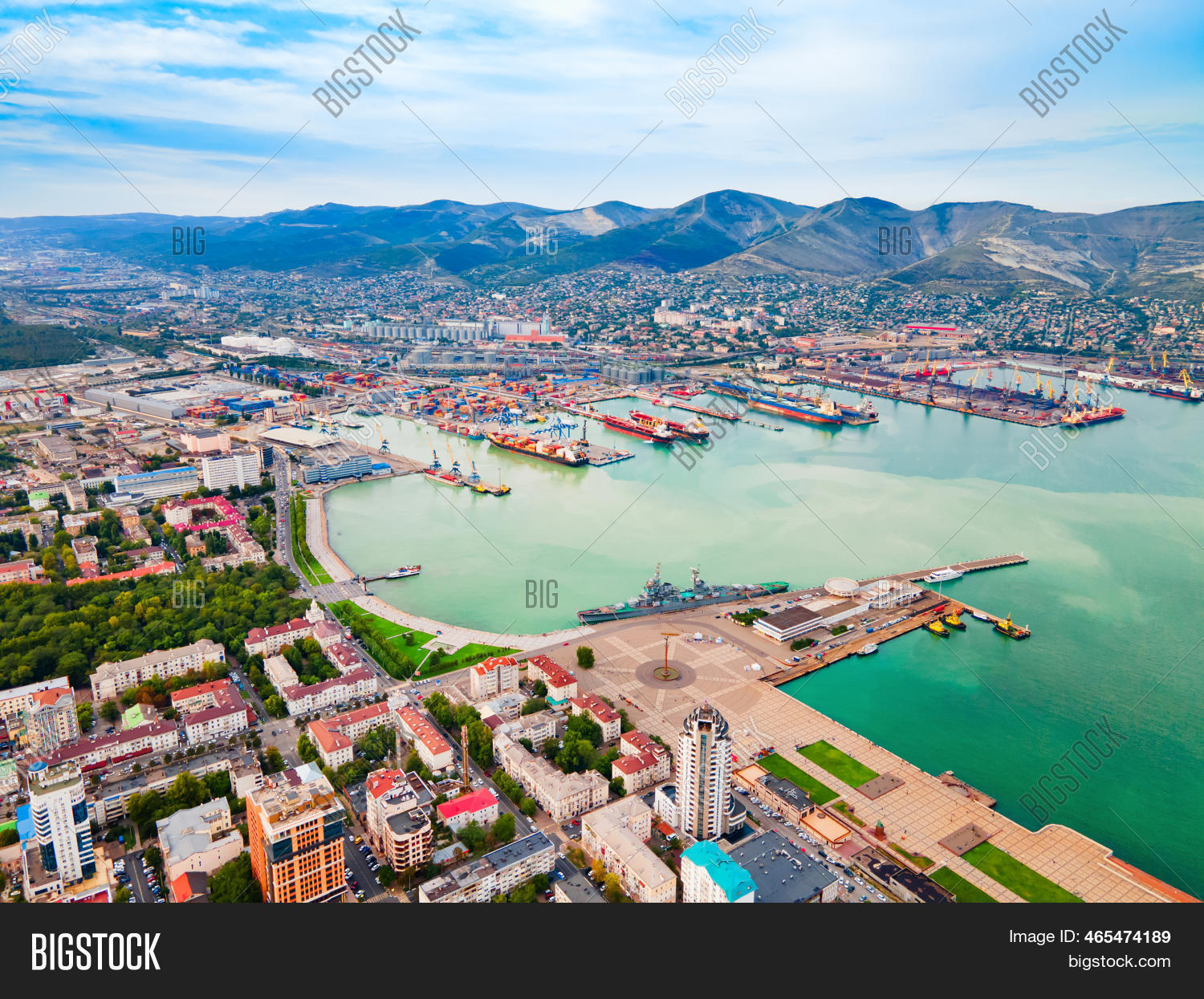 Novorossiysk City Port Image & Photo (Free Trial) | Bigstock