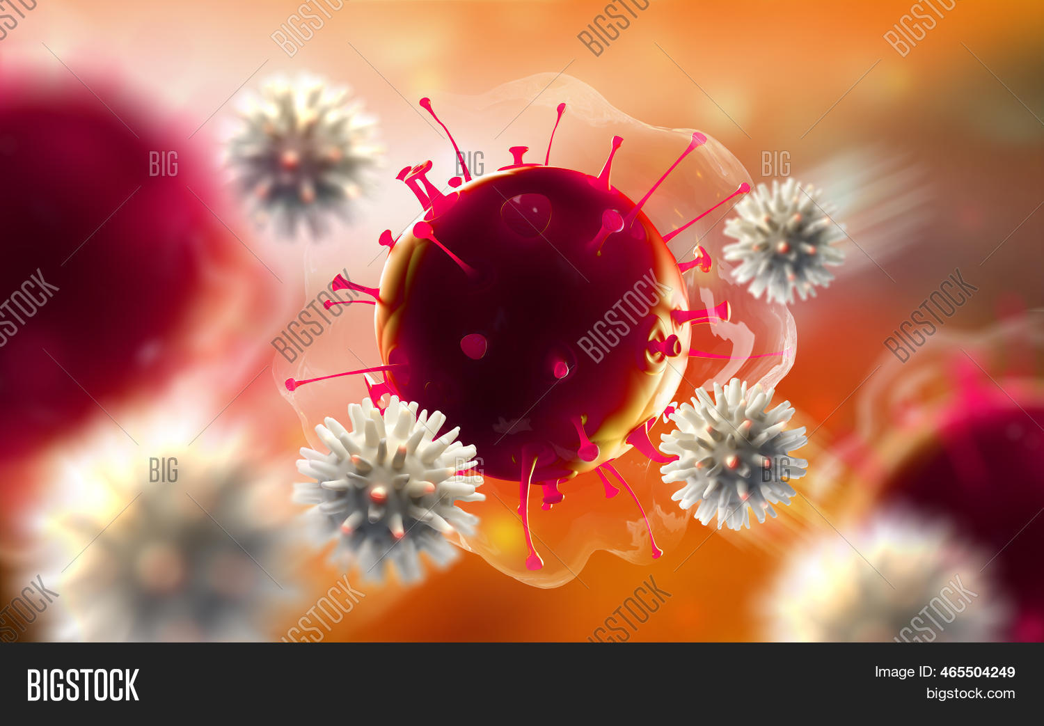 Immune System Fights Image & Photo (Free Trial) | Bigstock