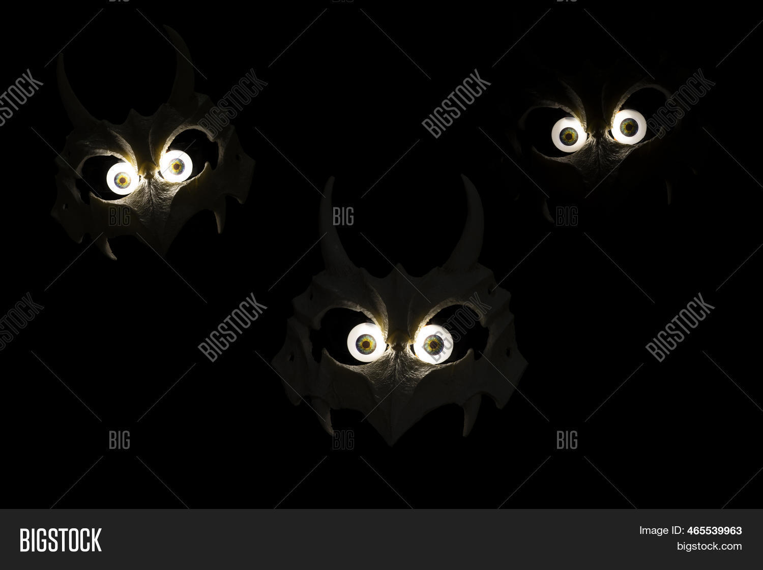 Scary Bone Monster Image & Photo (Free Trial) | Bigstock