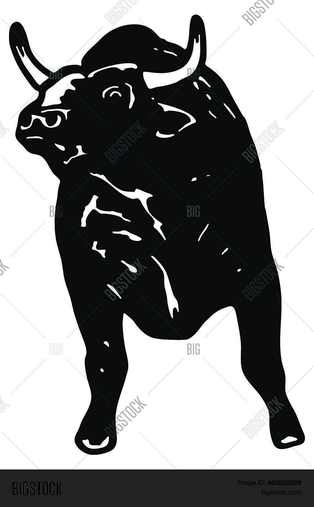 Angry Cattle Logo, Vector & Photo (Free Trial) | Bigstock