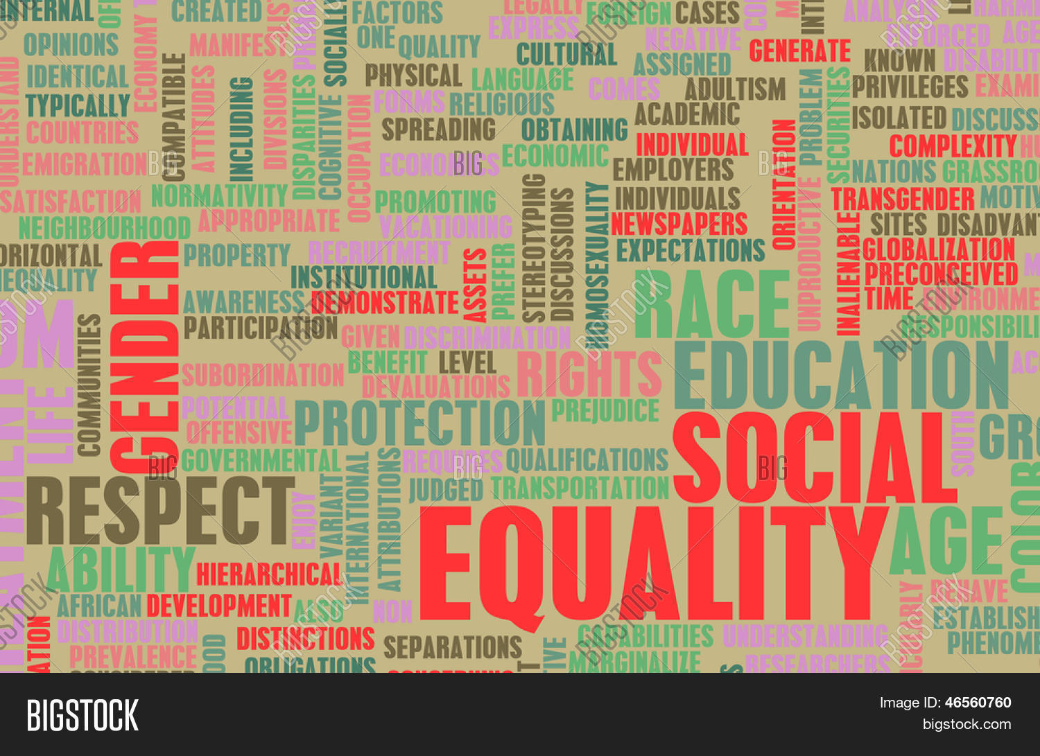 Social Equality Image & Photo (Free Trial) | Bigstock