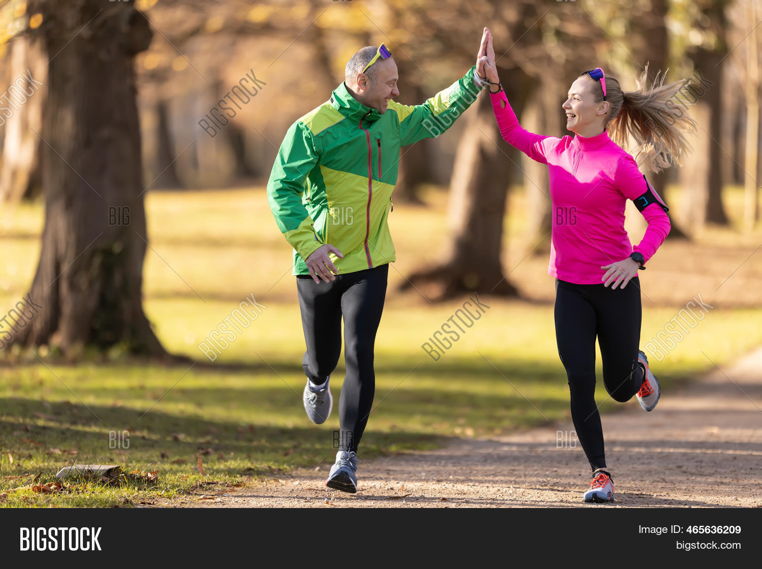 Two Runners Mature Man Image & Photo (Free Trial) | Bigstock