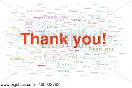 Colorful Thank You Vector & Photo (Free Trial) | Bigstock