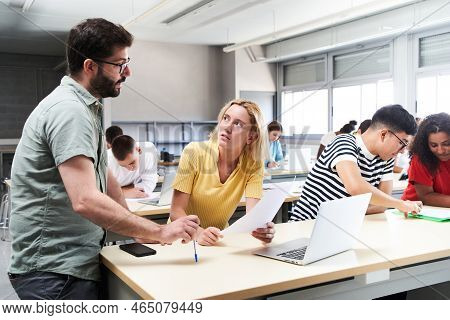 Young Male Teacher Image & Photo (Free Trial) | Bigstock
