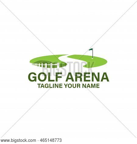 Golf Course Logo Vector & Photo (Free Trial) | Bigstock