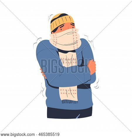 A Animated Person Freezing
