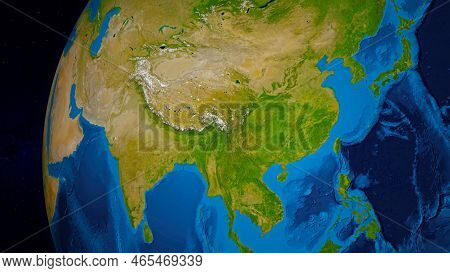 Earth Globe Zoomed Image & Photo (Free Trial) | Bigstock