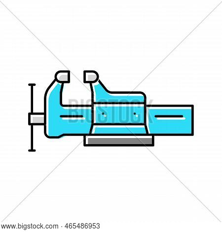 Bench Vice Color Icon Vector & Photo (Free Trial) | Bigstock