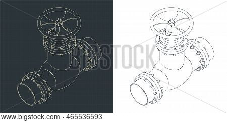 Valve Isometric Vector & Photo (Free Trial) | Bigstock