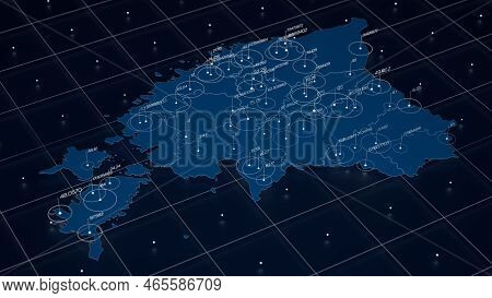 Estonia Blue Map Big Image & Photo (Free Trial) | Bigstock