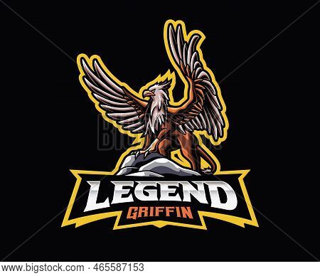 Griffin Mascot Logo Vector & Photo (Free Trial) | Bigstock