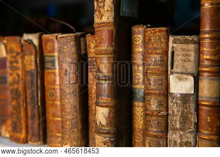Very Old Books Sitting Image & Photo (Free Trial) | Bigstock