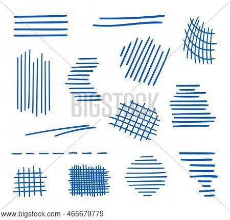Simple Hatching. Hand Vector & Photo (Free Trial) | Bigstock