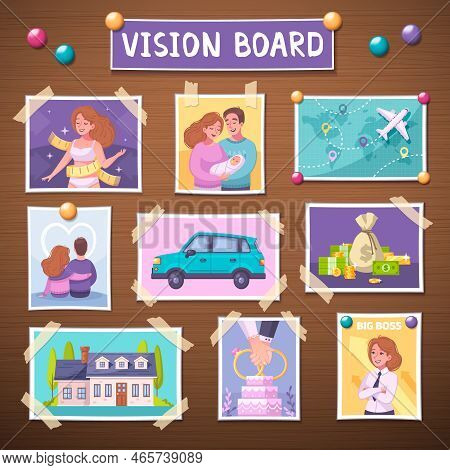 Vision Board Future Vector & Photo (Free Trial) | Bigstock