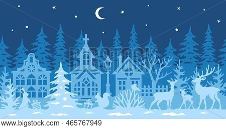 Christmas Wonderland Vector & Photo (Free Trial) | Bigstock