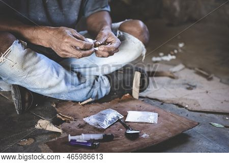 Human Hand Drug Addict Image & Photo (Free Trial) | Bigstock