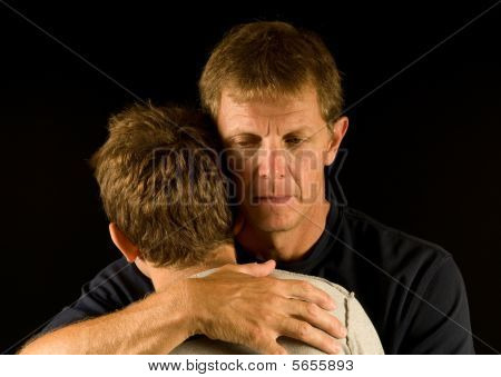 Father Hugs Son Image & Photo (Free Trial) | Bigstock