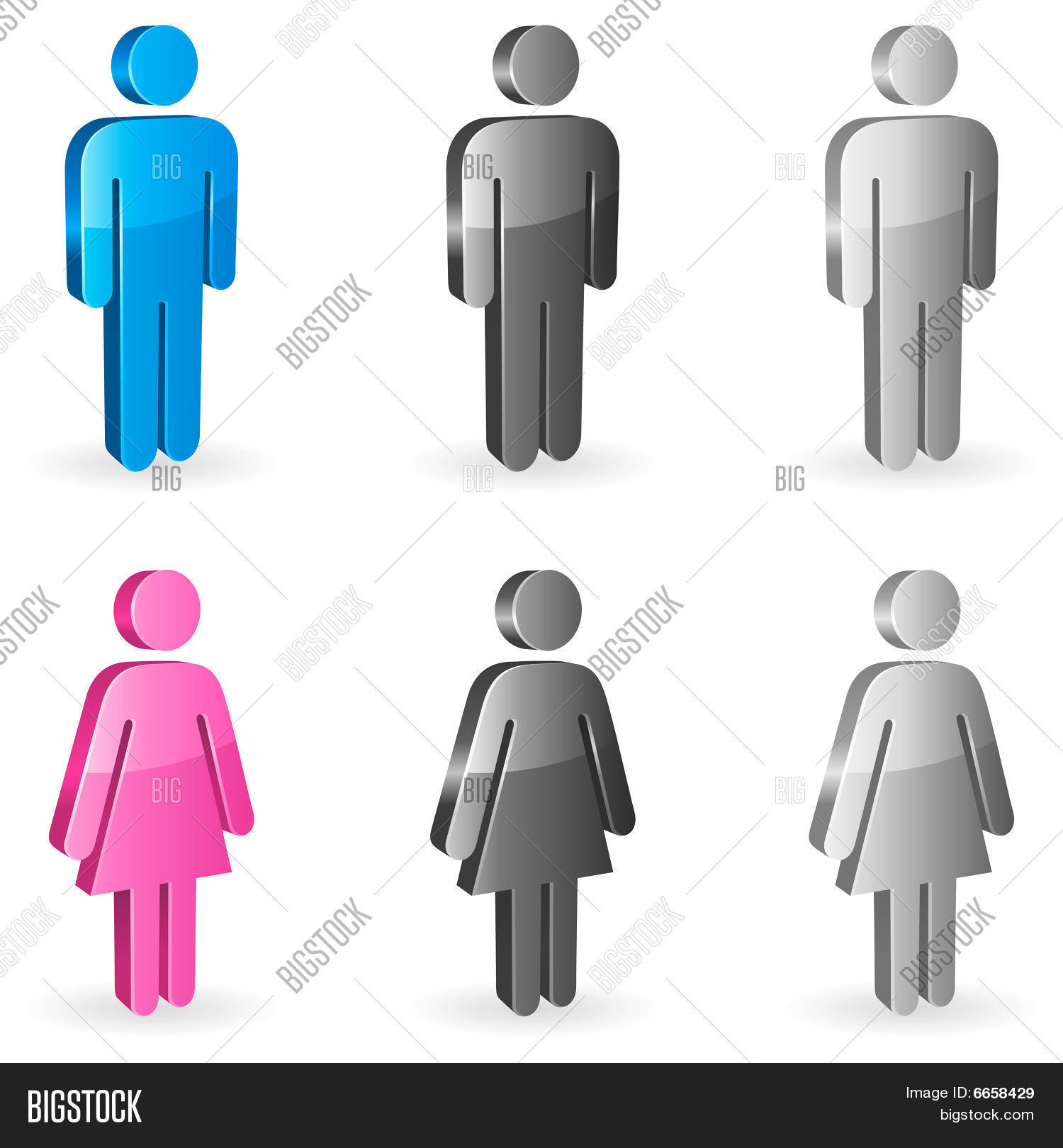 Gender Symbols Vector & Photo (Free Trial) | Bigstock