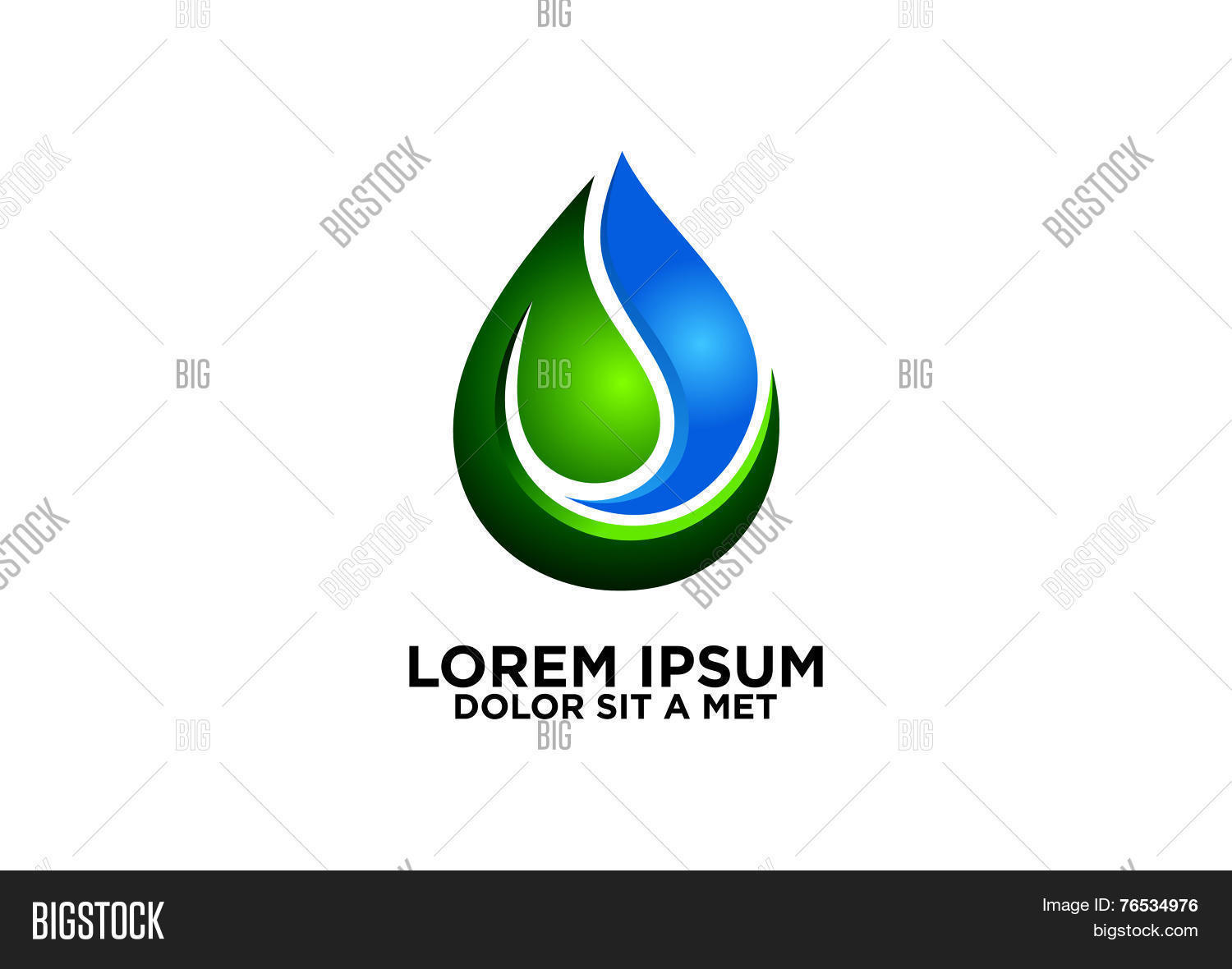 Energy Water Logo Vector & Photo (Free Trial) | Bigstock