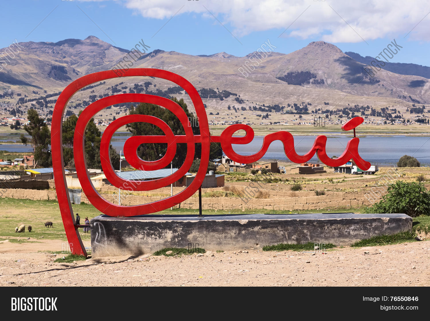 Peru Sign Yunguyo Image & Photo (Free Trial) | Bigstock