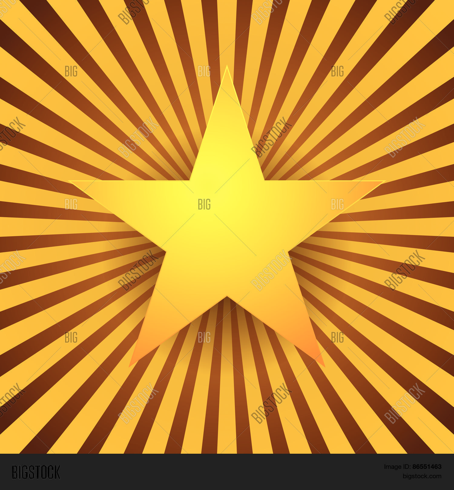 Star Over Bursting Vector & Photo (Free Trial) | Bigstock