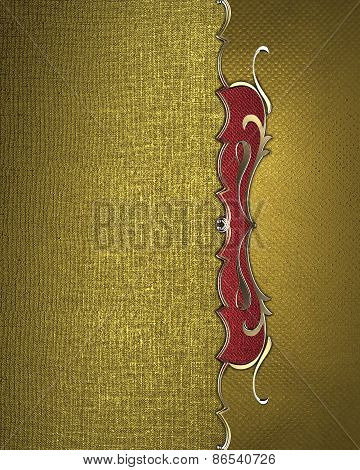 Gold Element Design. Image & Photo (Free Trial) | Bigstock