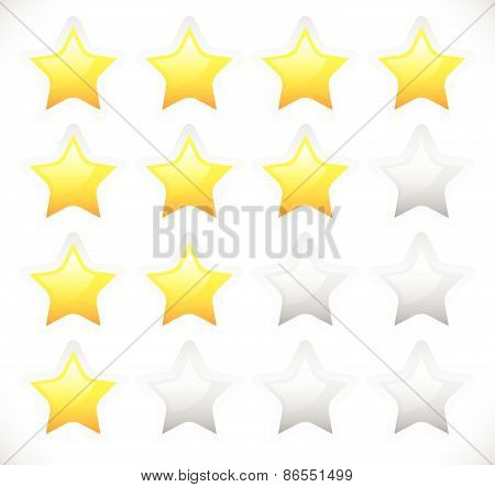 Star Rating Template Vector & Photo (Free Trial) | Bigstock