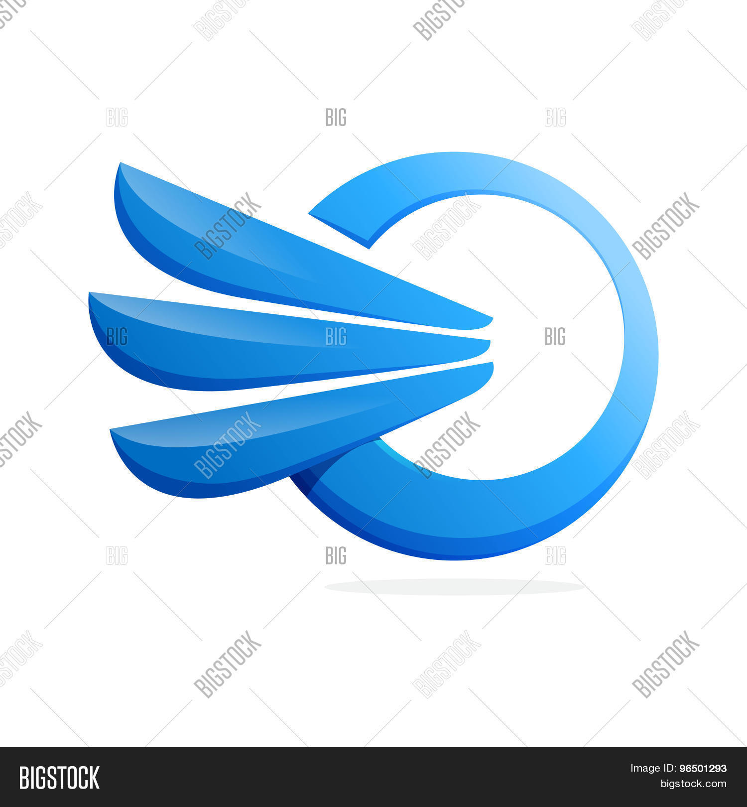 Letter Volume Logo Vector & Photo (Free Trial) | Bigstock