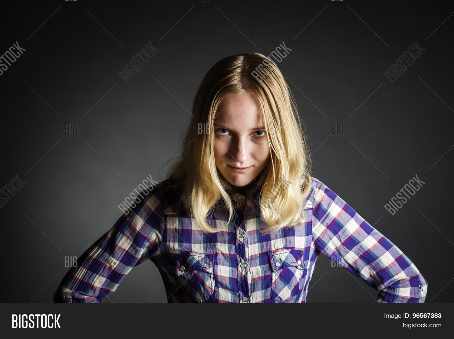 Aggressive Teen Girl Image & Photo (Free Trial) | Bigstock