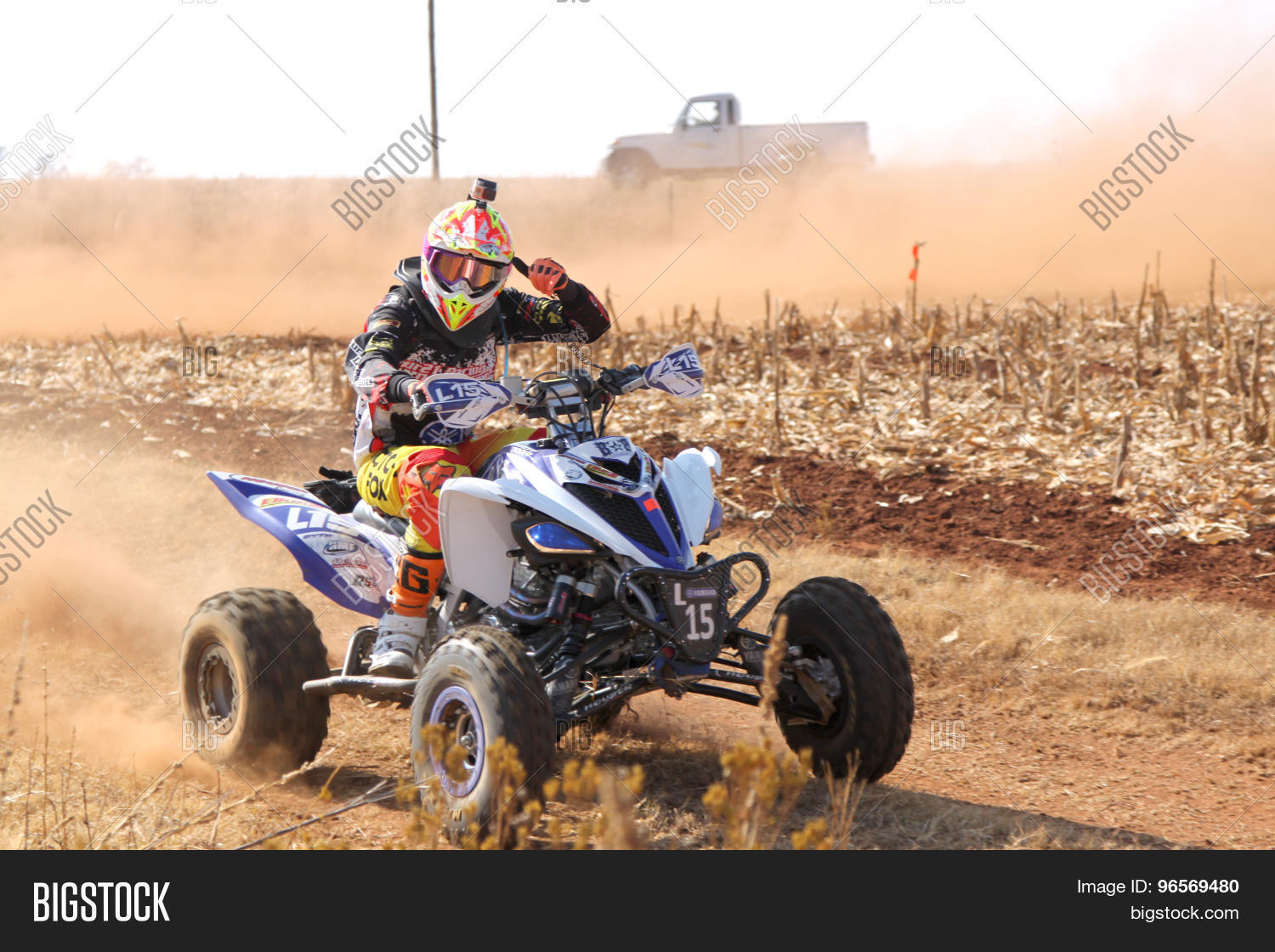 Quad Bike Kicking Image & Photo (Free Trial) | Bigstock
