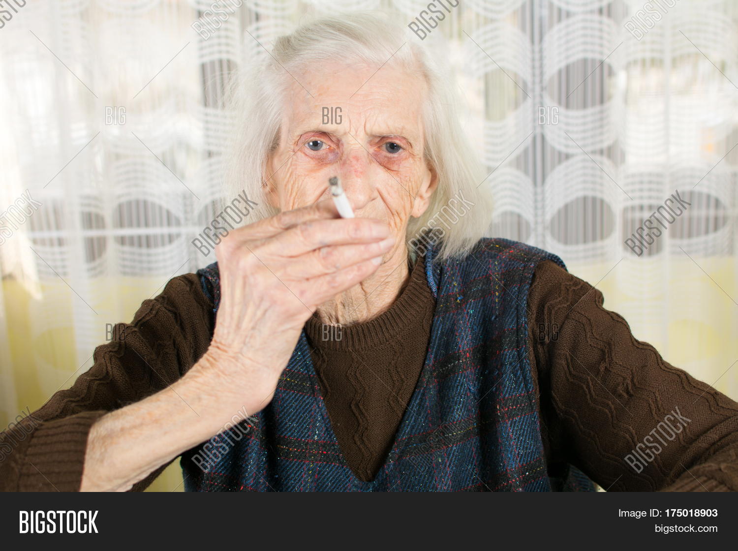 Grandma Smoking Image & Photo (Free Trial) | Bigstock