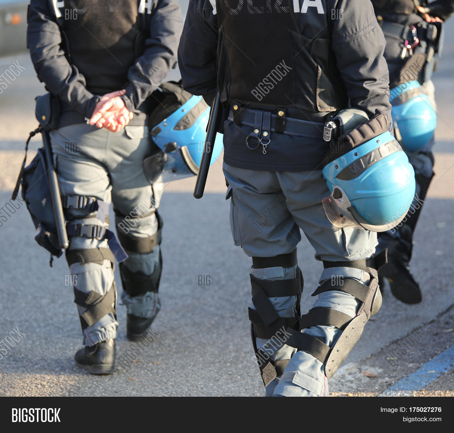 Italian Police Riot Image & Photo (Free Trial) | Bigstock