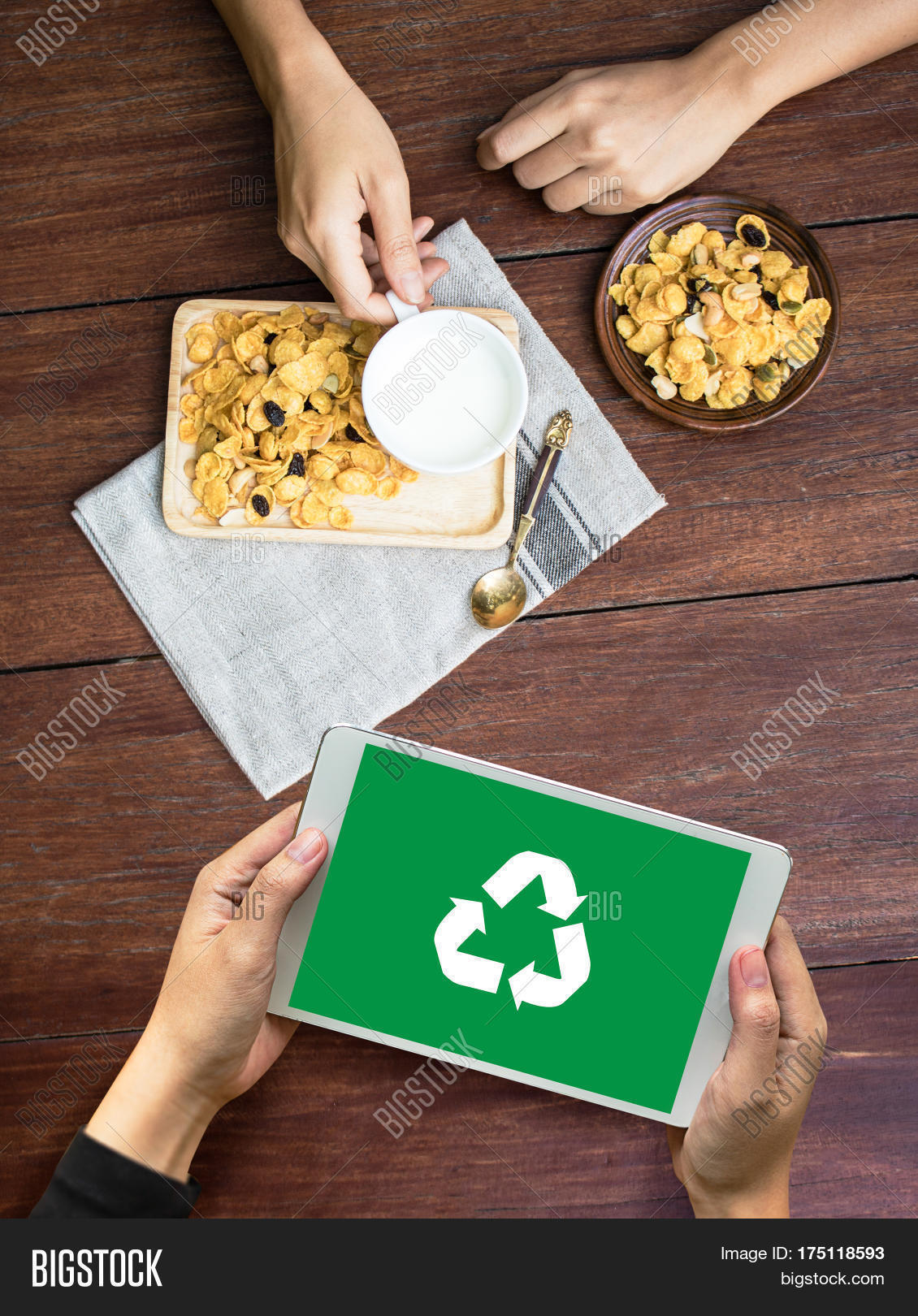 Recycle Green Bio Eco Image & Photo (Free Trial) | Bigstock