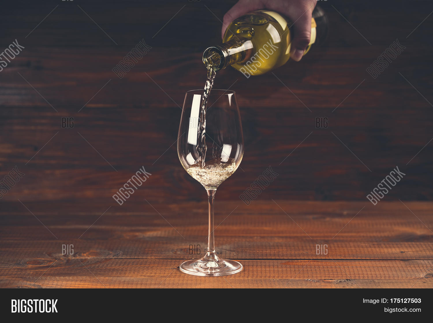 Pouring White Wine Image & Photo (Free Trial) | Bigstock
