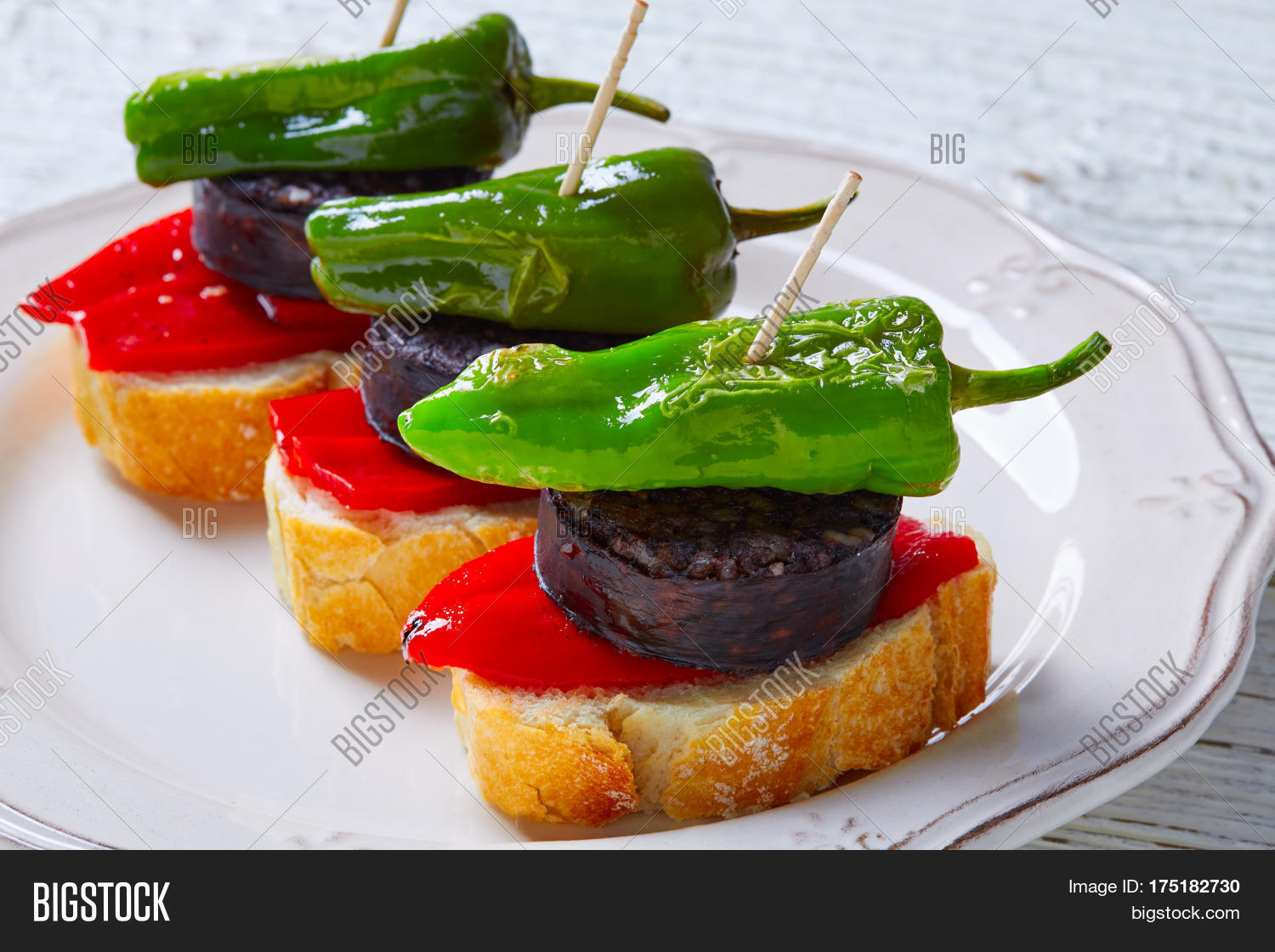 Pinchos Burgos Image & Photo (Free Trial) | Bigstock