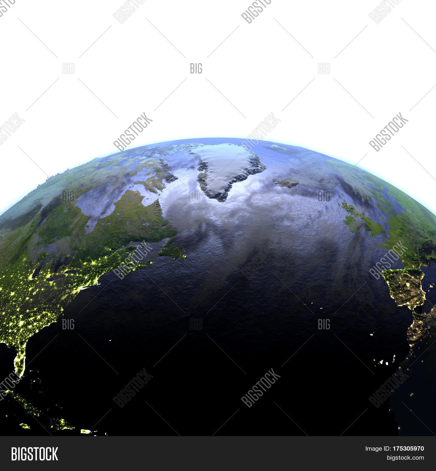 North Atlantic Night Image & Photo (Free Trial) | Bigstock