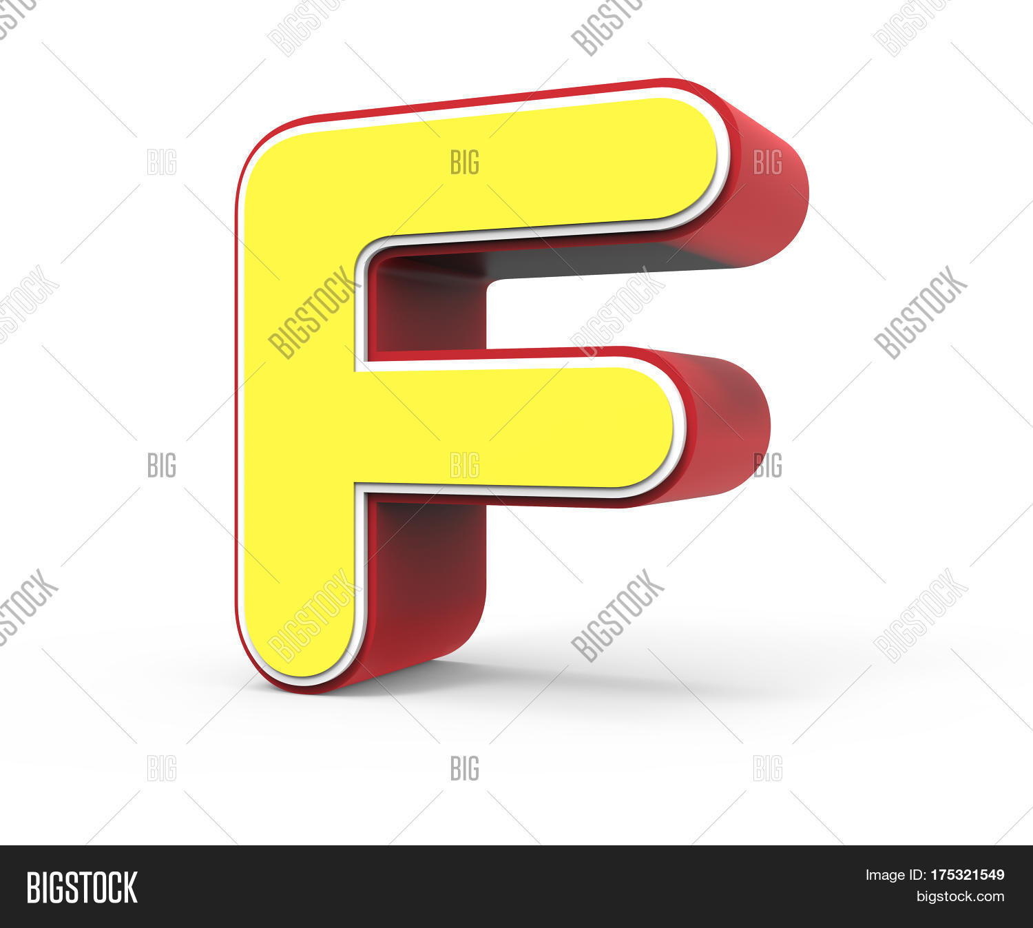 Yellow Letter F Image & Photo (Free Trial) | Bigstock