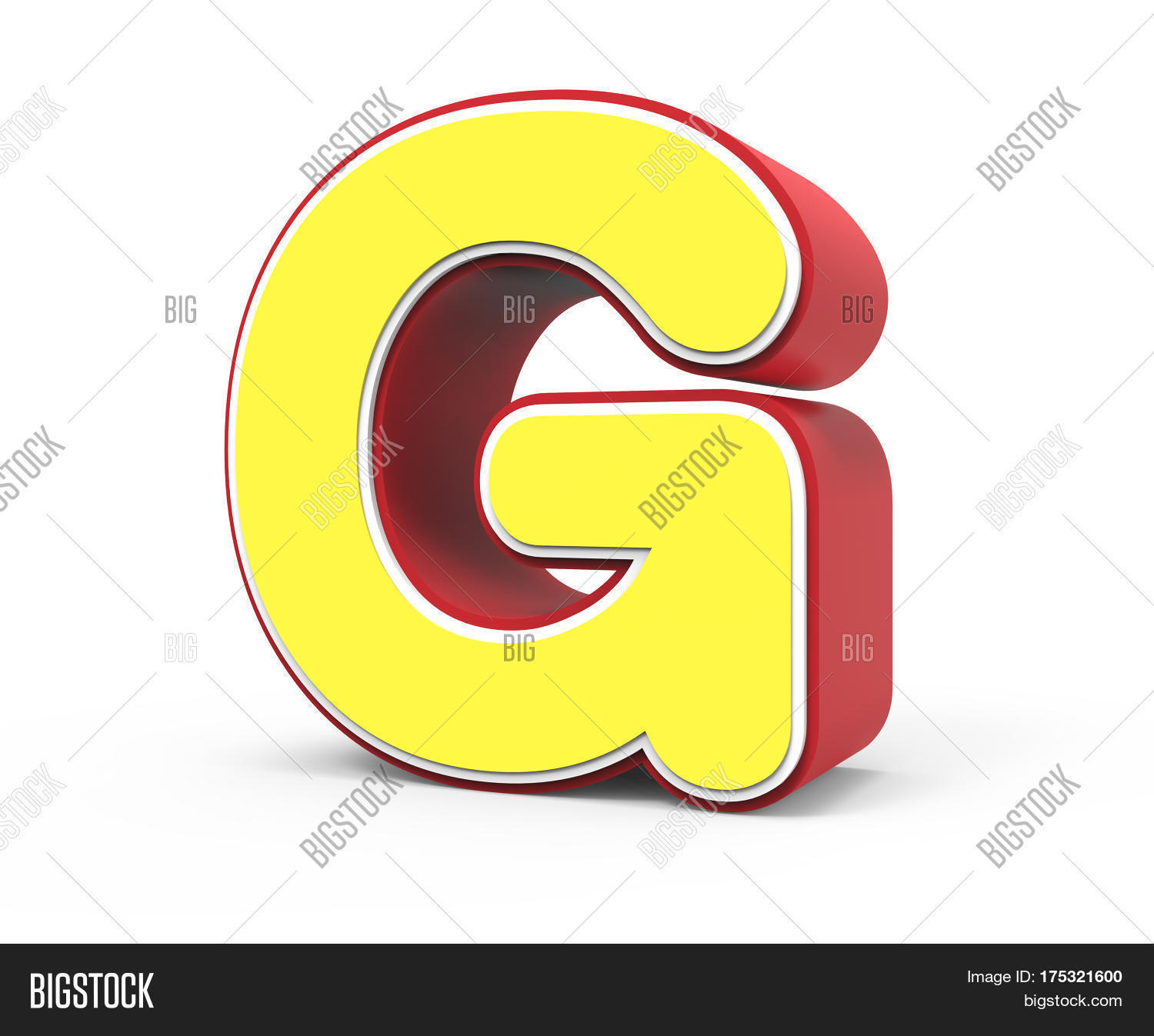 Yellow Letter G Image & Photo (Free Trial) | Bigstock