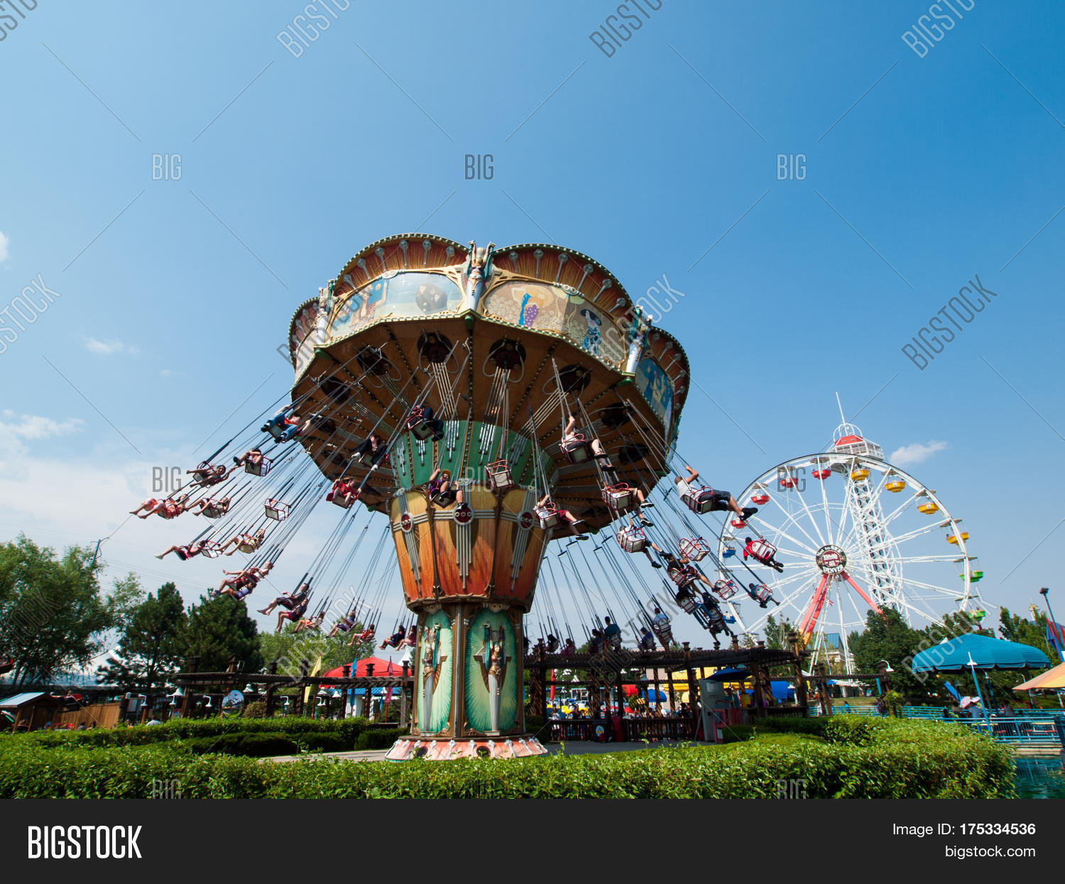 Amusement Park Image & Photo (Free Trial) | Bigstock