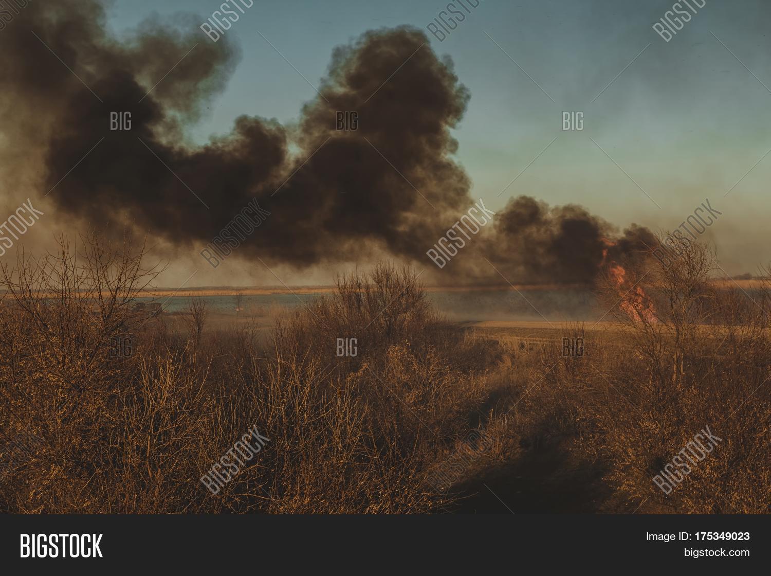 Strong Prairie Fire Image & Photo (Free Trial) | Bigstock