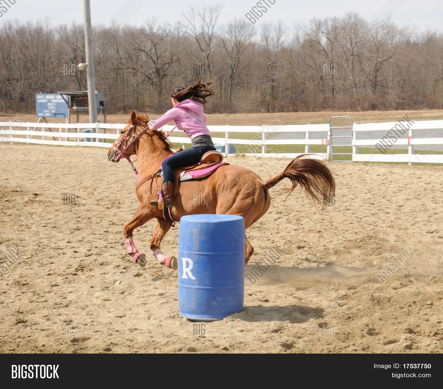 Young Woman Barrel Image & Photo (Free Trial) | Bigstock