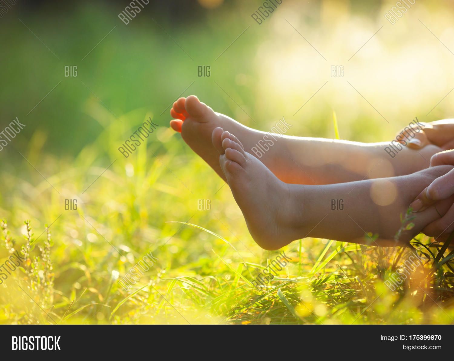 Children's Feet On Image & Photo (Free Trial) | Bigstock