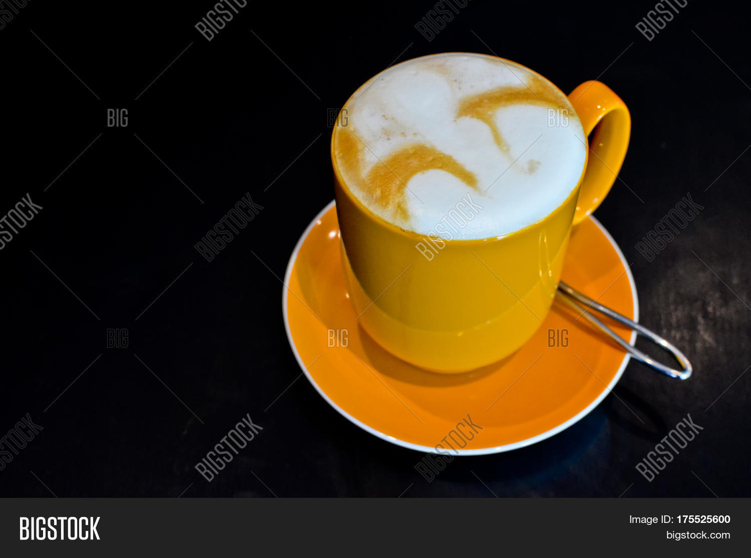 Closeup Coffee Yellow Image & Photo (Free Trial) | Bigstock