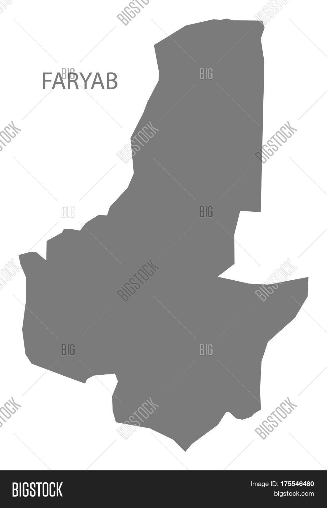 Faryab Afghanistan Map Image & Photo (Free Trial) | Bigstock