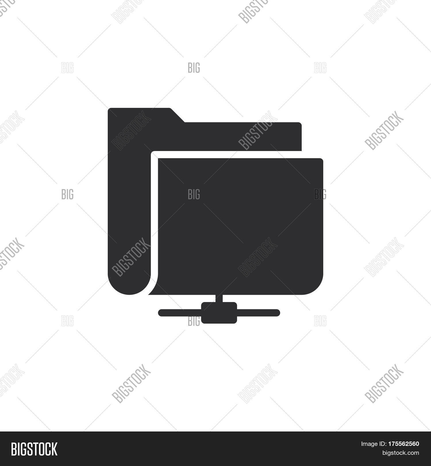 Shared Network Folder Vector & Photo (Free Trial) | Bigstock
