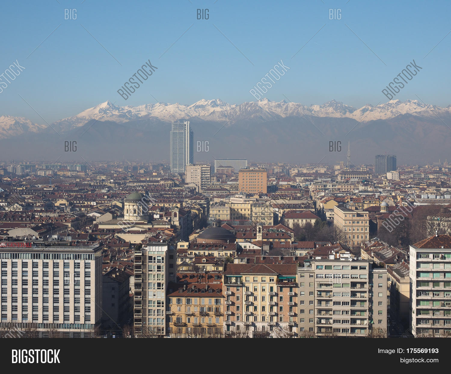 Aerial View Turin Image & Photo (Free Trial) | Bigstock