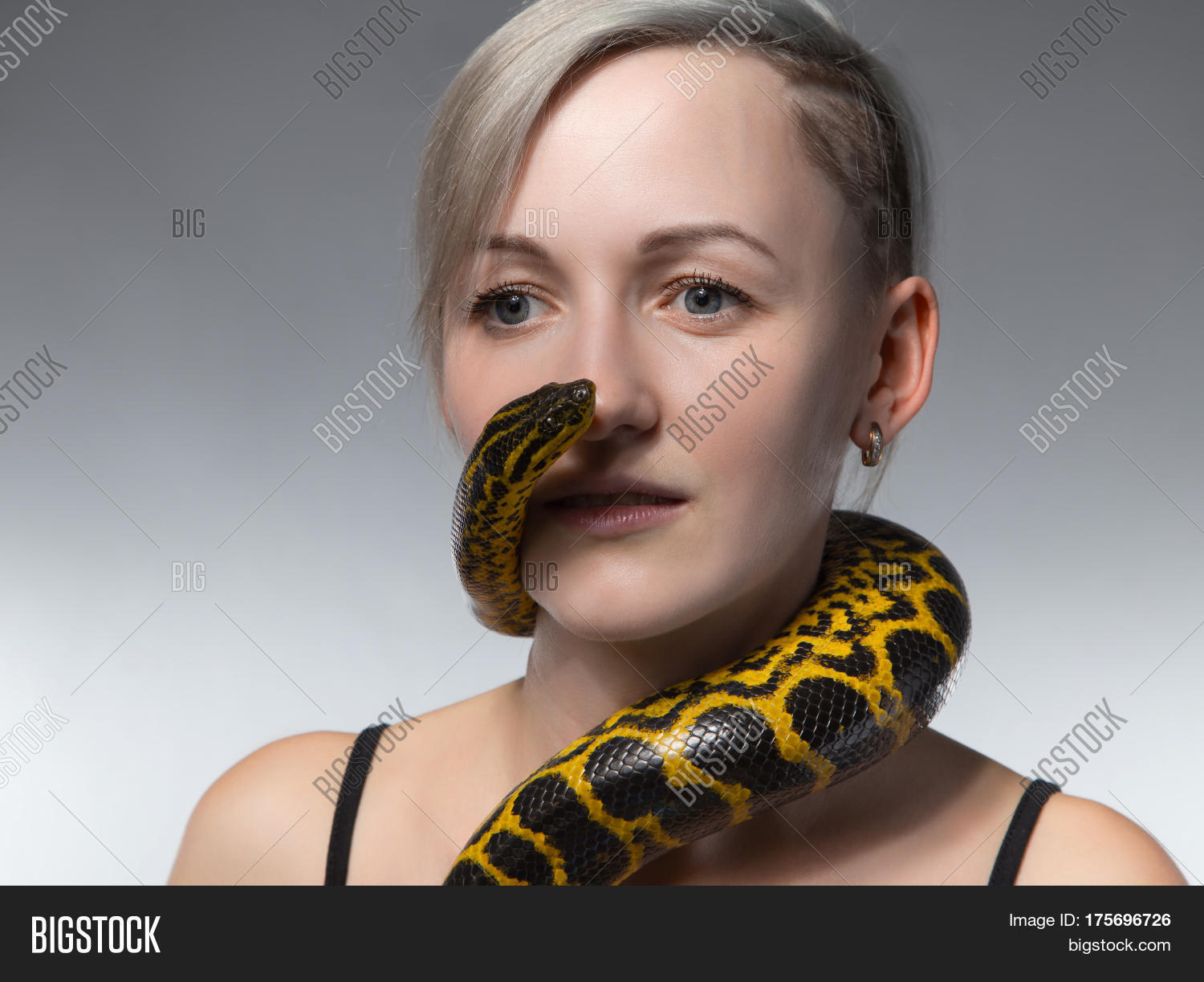 Blond Woman Crawling Image & Photo (Free Trial) | Bigstock